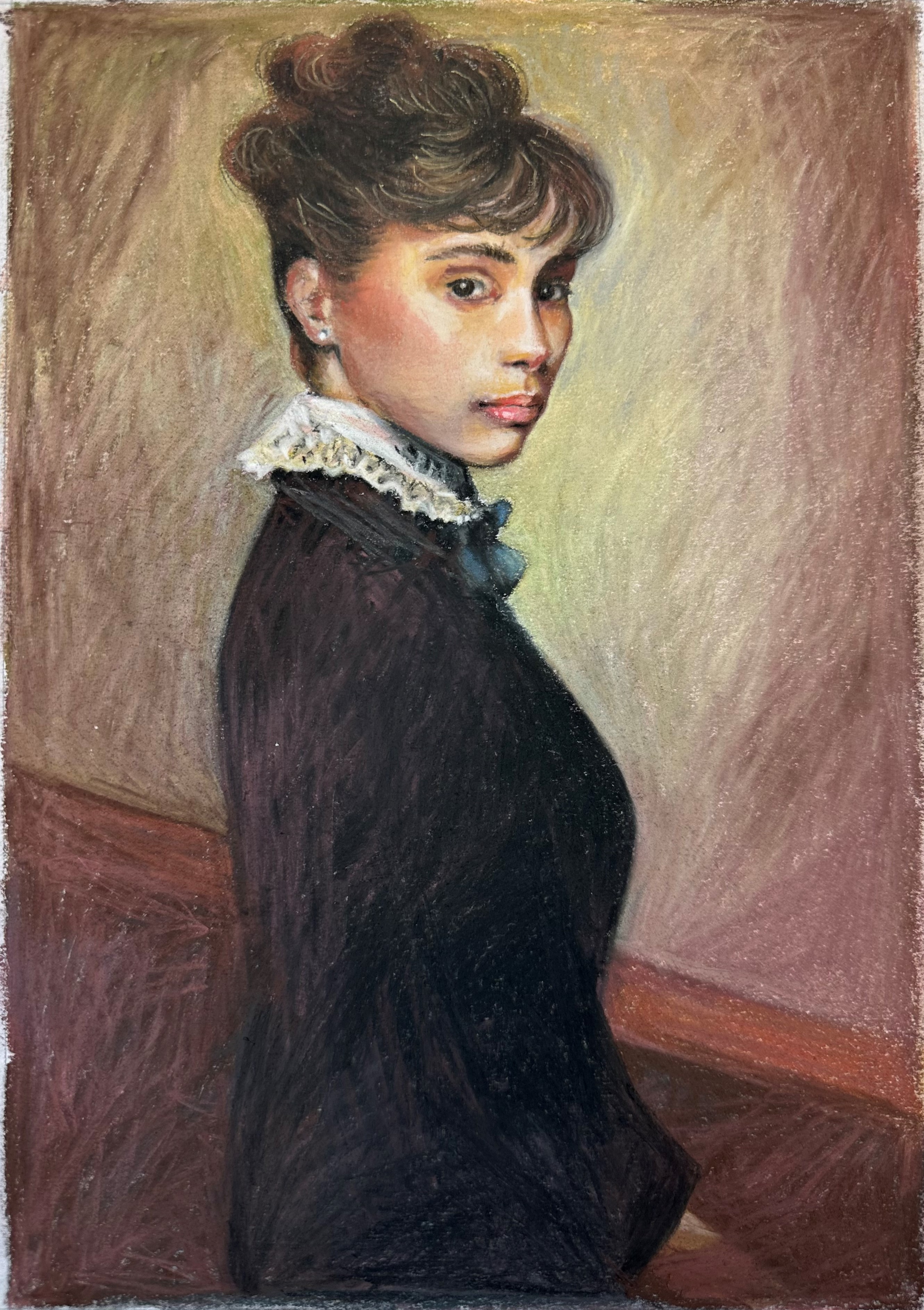 Girl with Blue Bow – Hanna Waite